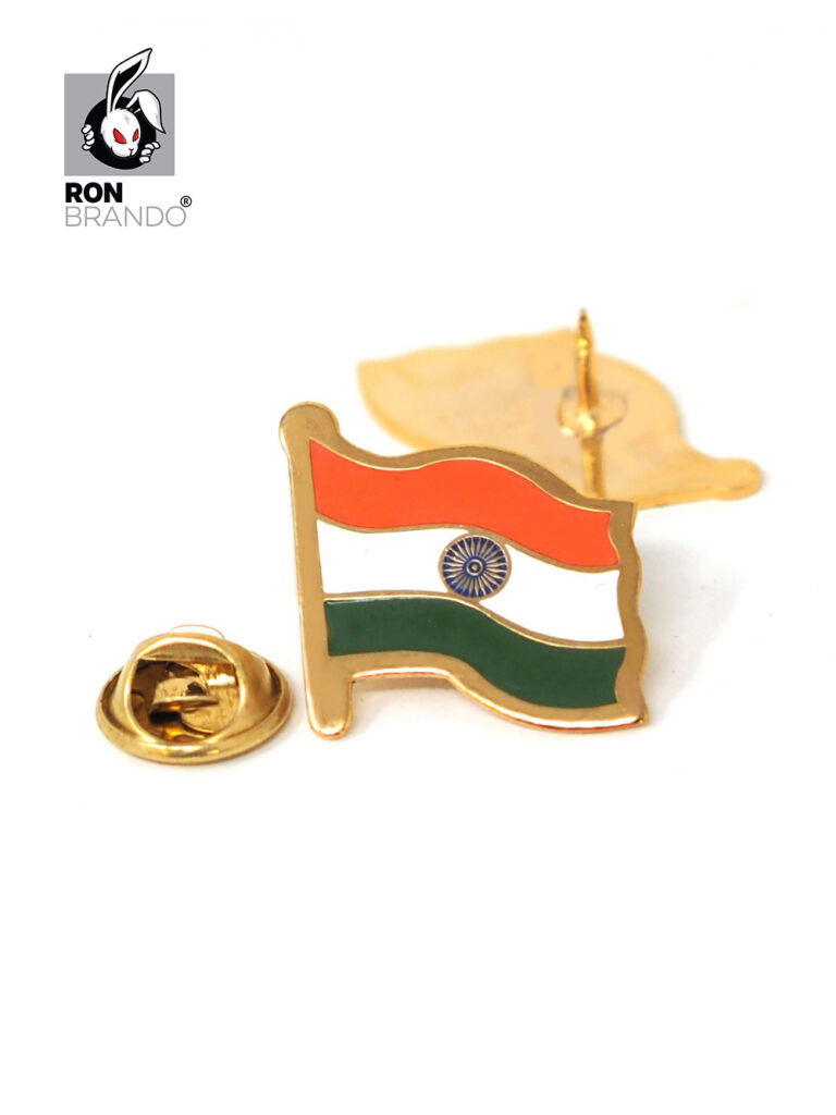 National Flag Enamel Badge Pin for Men & Women – RON BRANDO